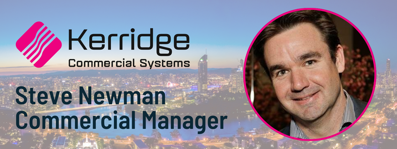 Kerridge Commercial Systems appoints Steven Newman as Commercial Manager in Australia